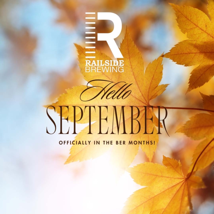 Brewery in Kelowna located on the Railtrail - pay a visit to Railside!